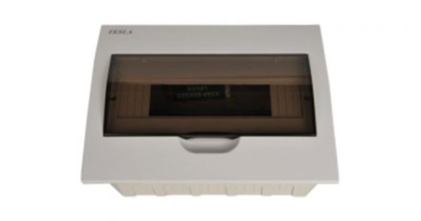 Tesla 18-Pole Recessed Mount Distribution Board
